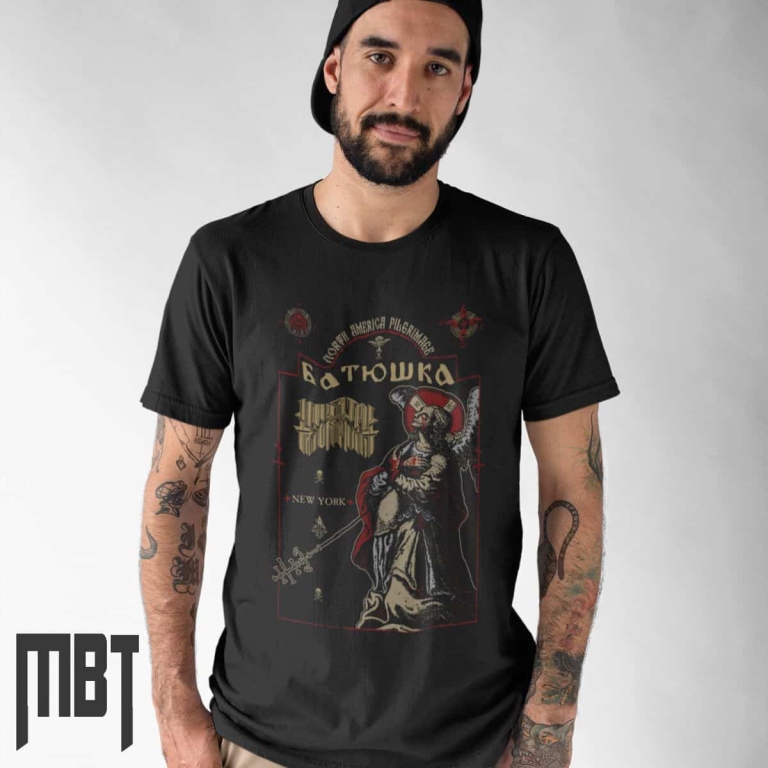 Batushka T-Shirt, Batushka Band NY Tour Tee-Shirt, Metal Merch – Metal ...