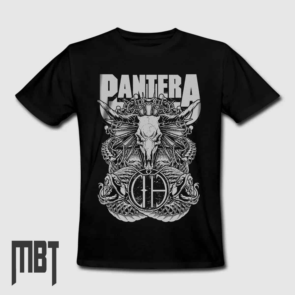 Pantera Shirt, Pantera Band Tee Shirt, Metal Merch – Metal Band T-Shirt | Metal Band Tee Shirts