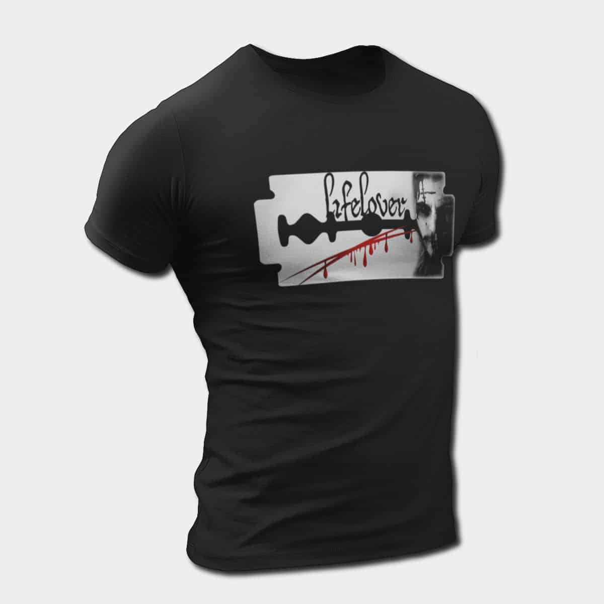 Lifelover T-Shirt, Lifelover Artwork Tee, Black Metal Merch – Metal ...
