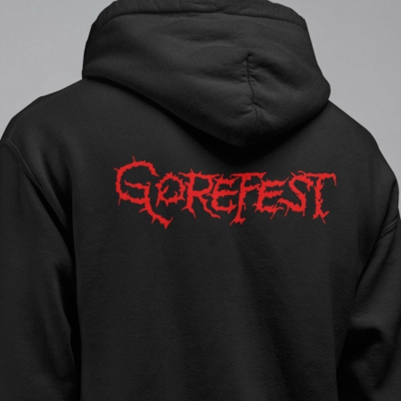 Gorefest Band Hoodie, Gorefest Logo Hooded Sweatshirt, Death Metal ...