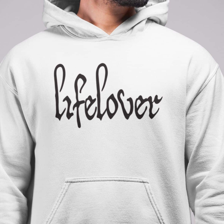 Lifelover Band Hoodie, Lifelover Logo Hooded Sweatshirt, Black Metal ...