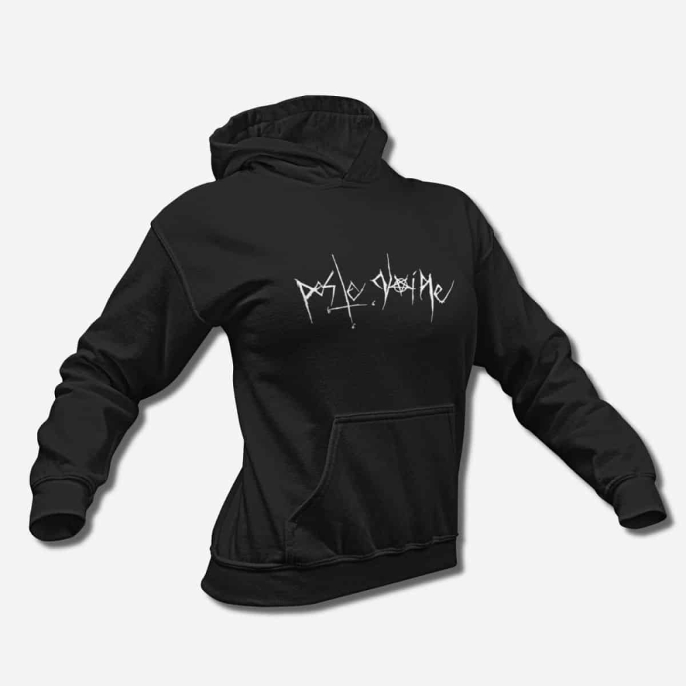Peste Noire Band Hoodie, Peste Noire Logo Hooded Sweatshirt, Black ...