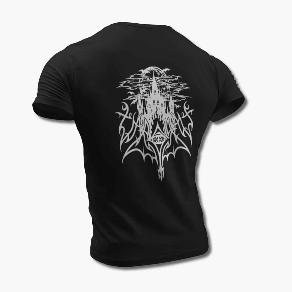 Vargrav T-Shirt, Vargrav Logo Black Tee Shirt, Black Metal Merchandise ...