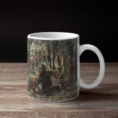 Acranius Band Coffee Mug, Acranius The Echo of Her Cracking Chest Mug ...