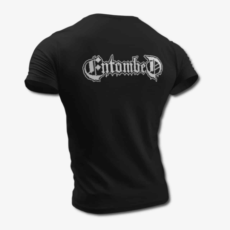 Entombed T-Shirt, Entombed Band Logo Black Tee Shirt, Death Metal ...