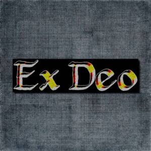 Ex Deo Back Patch, Ex Deo Logo Big Back Patch – Metal Band T-Shirt ...
