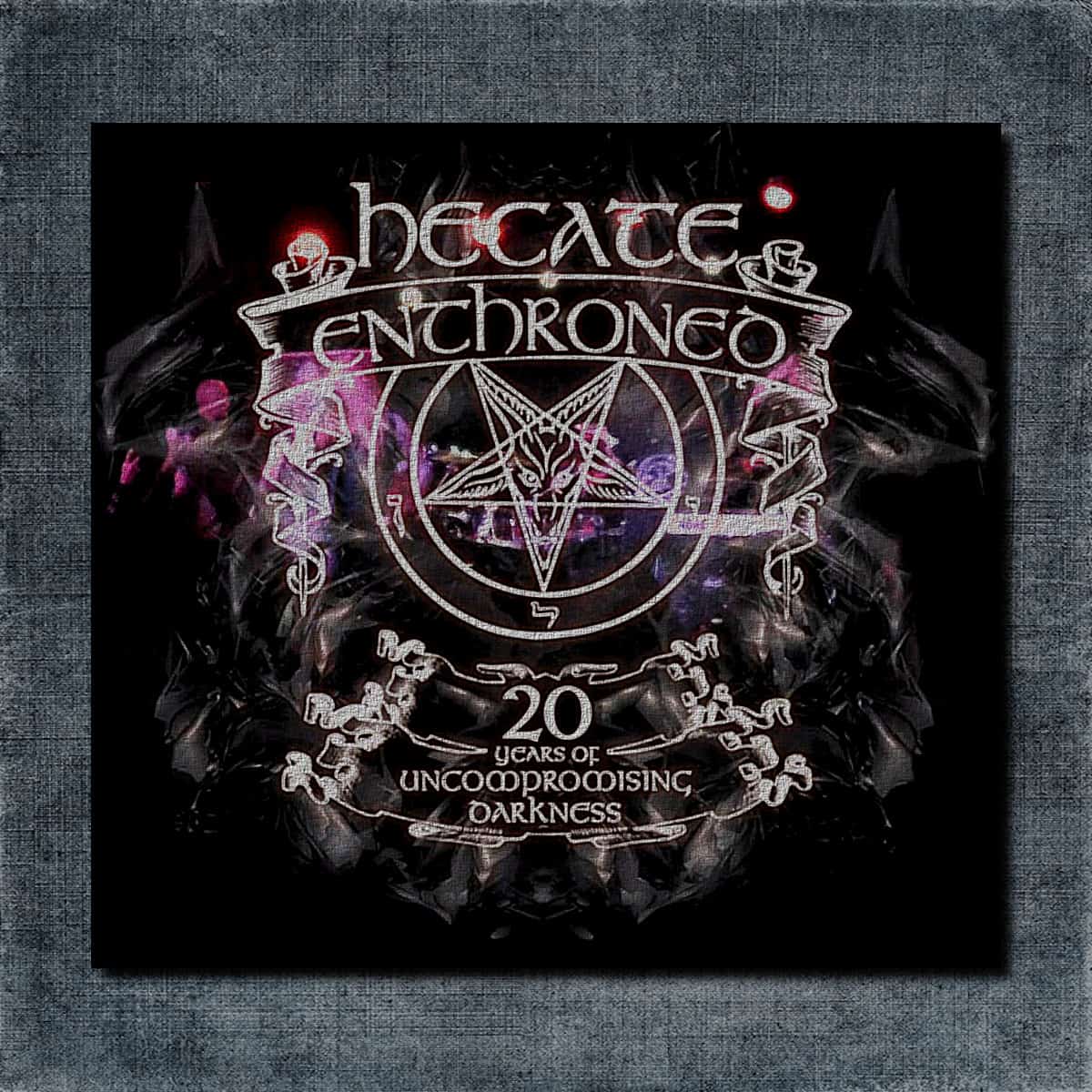 Hecate Enthroned Back Patch, Hecate Enthroned Artwork Big Back Patch ...