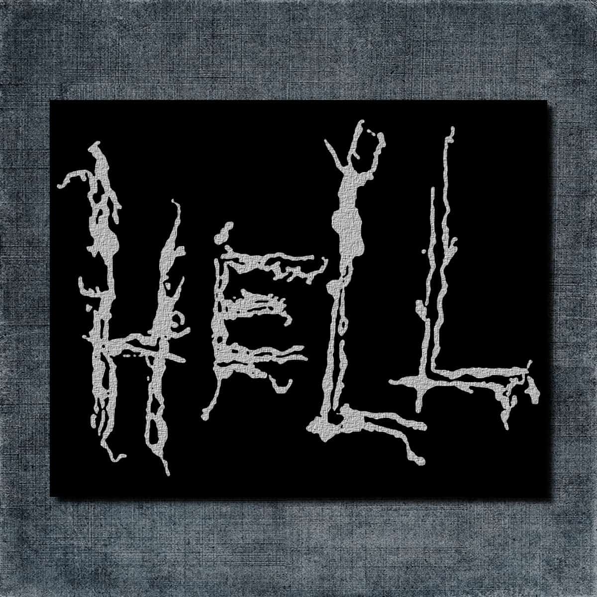 Hell Back Patch, Hell Logo Big Back Patch – Metal Band T-Shirt | Print ...