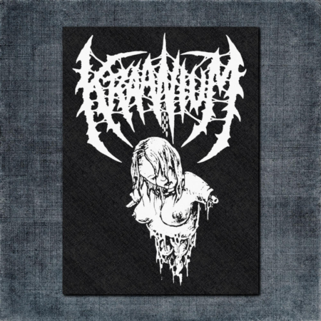 Kraanium Back Patch, Kraanium Artwork Big Back Patch – Metal Band T ...