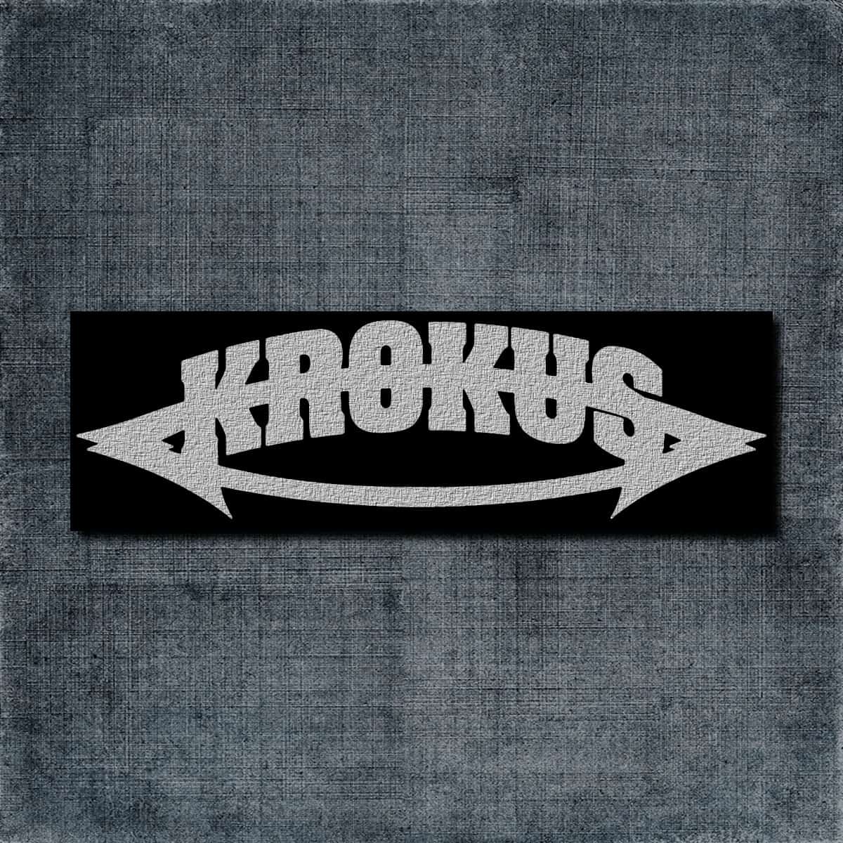 Krokus Back Patch, Krokus Logo Big Back Patch – Metal Band T-Shirt ...