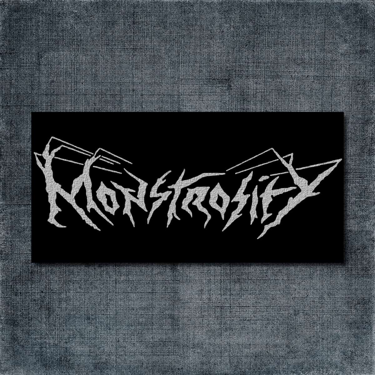 Monstrosity Back Patch, Monstrosity Logo Big Back Patch – Metal Band T ...