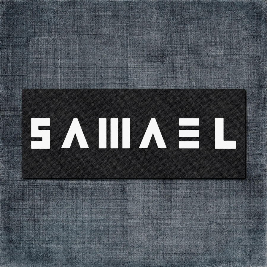 Samael Back Patch, Samael Logo Big Back Patch – Metal Band T-Shirt | Print On Demand Metal Shop