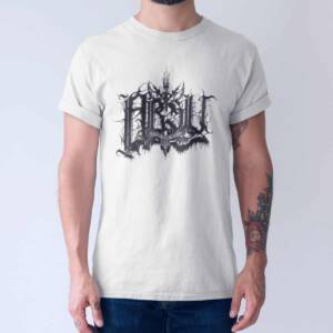Absu Band T-Shirt, Absu Logo White Tee Shirt, Death Metal, Black Metal, Thrash Metal Merch ...