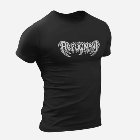 Repugnant T-Shirt, Repugnant Logo Black T-Shirt, Thrash Metal ...