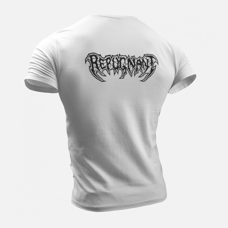 Repugnant T-Shirt, Repugnant Logo White T-Shirt, Thrash Metal ...