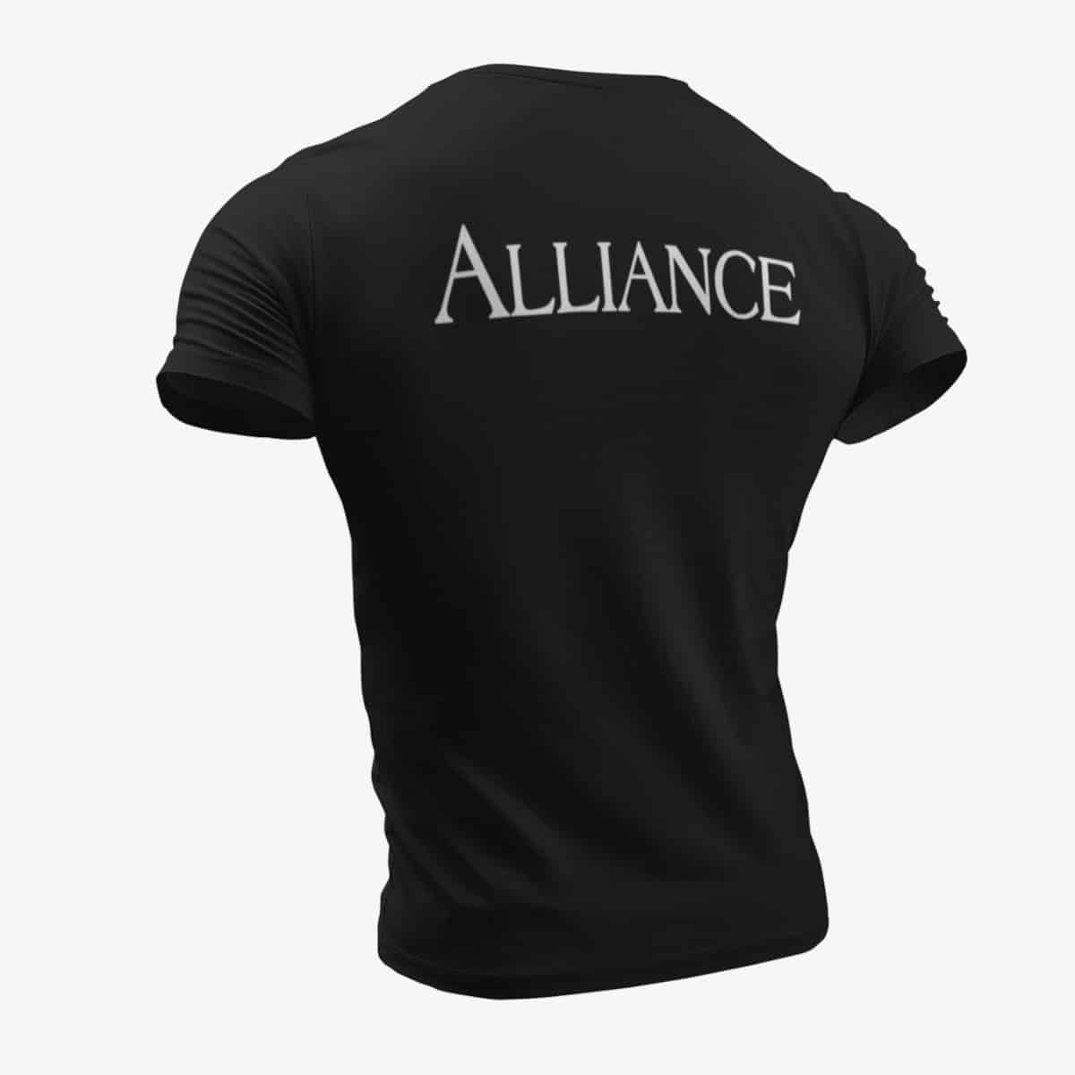Alliance T-Shirt, Alliance Logo Black T-Shirt, Heavy Metal Merchandise ...