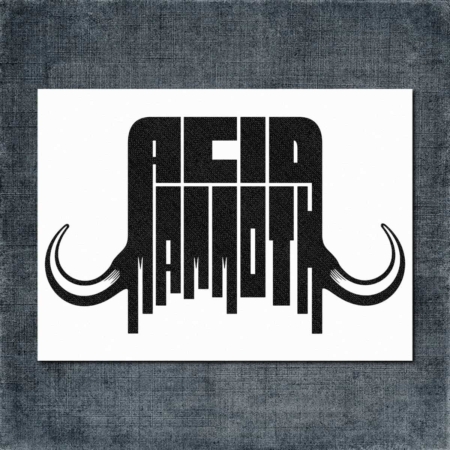 Acid Mammoth Back Patch, Acid Mammoth Band Logo Big Back Patch – Metal ...