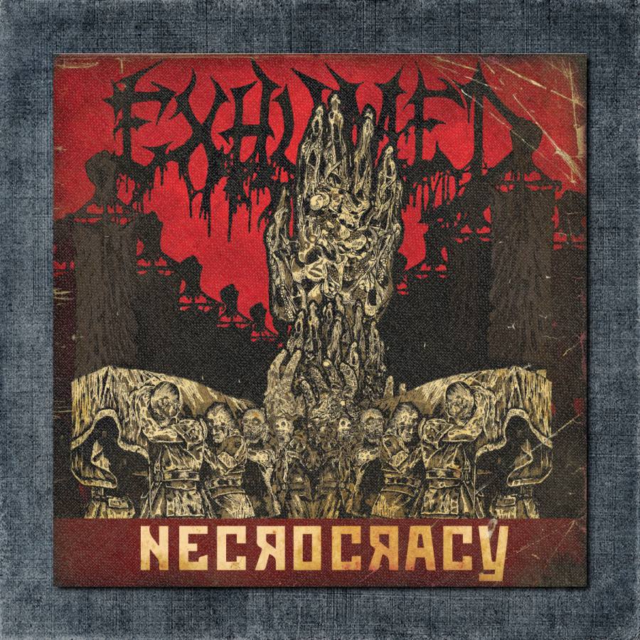 Exhumed Back Patch, Exhumed – Necrocracy Big Back Patch – Metal Band T ...