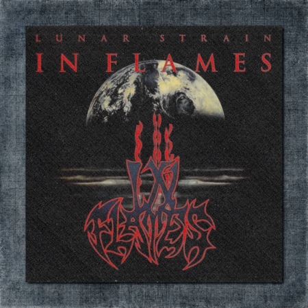 In Flames Back Patch, In Flames – Lunar Strain Big Back Patch – Metal Band T-Shirt | Print On ...