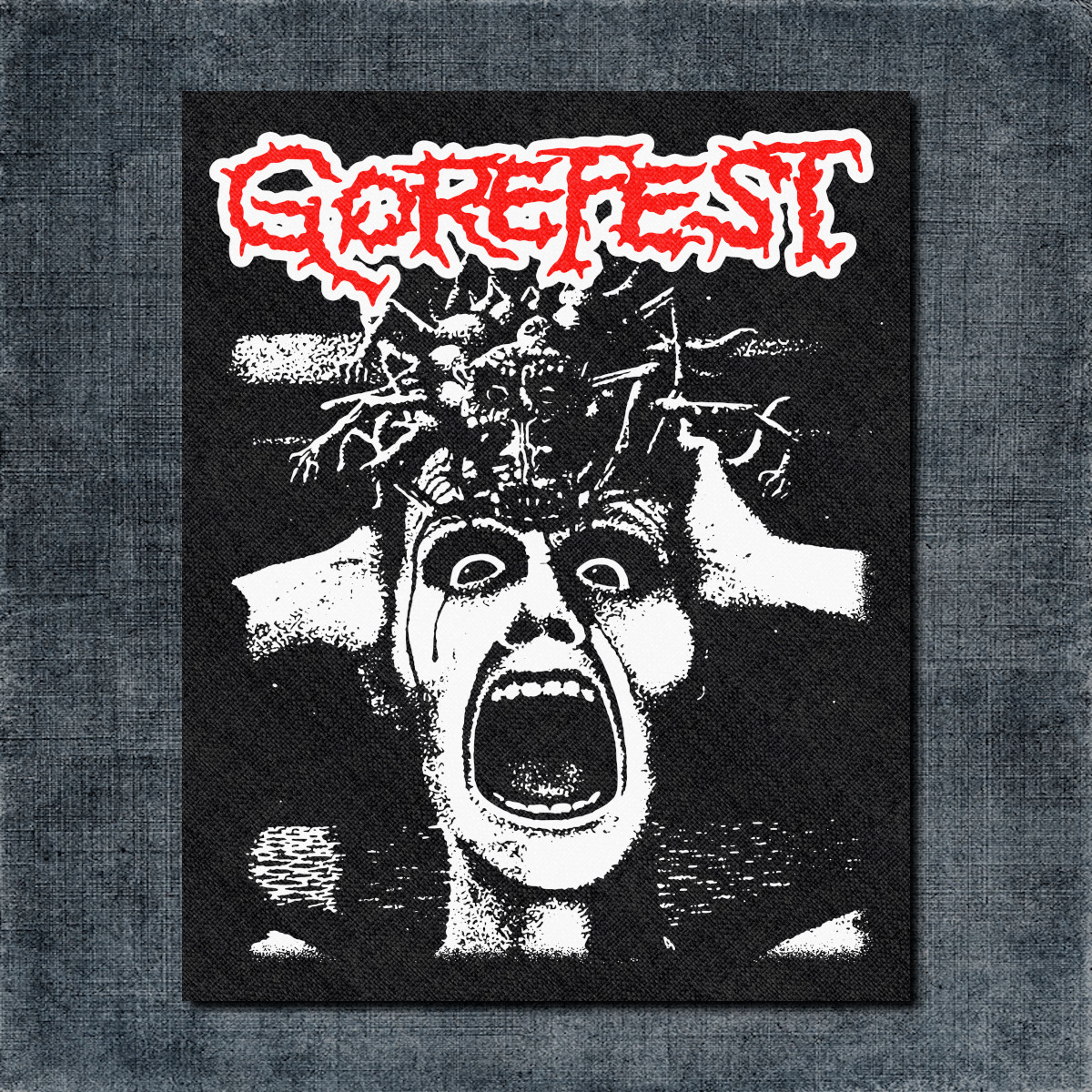 Gorefest Back Patch, Gorefest Artwork Big Backpatch – Metal Band T ...